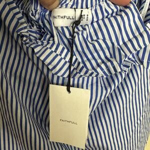 Faithfull the Brand | Tops | New Faithfull The Brand Ruffle Stripe ...